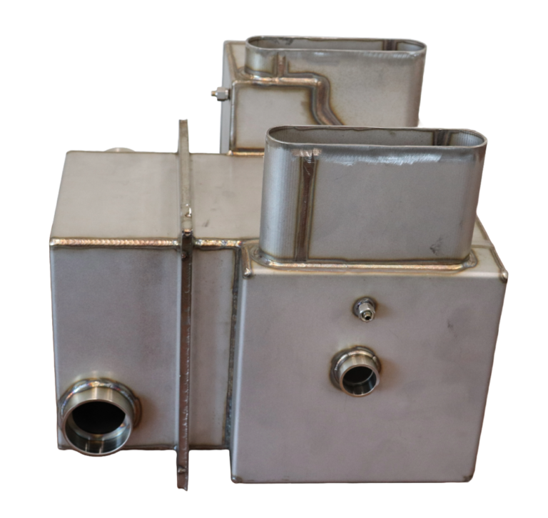 Minimizing size, maximizing heat capture in a fully custom solution ...